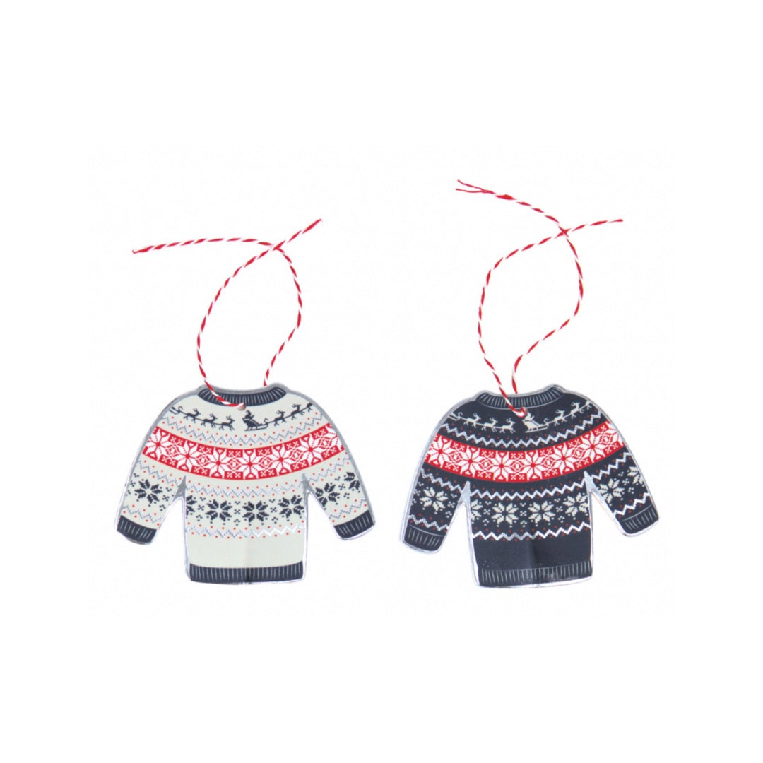 10 étiquettes cadeaux Pull moche de Noël – TABLE FESTIVE